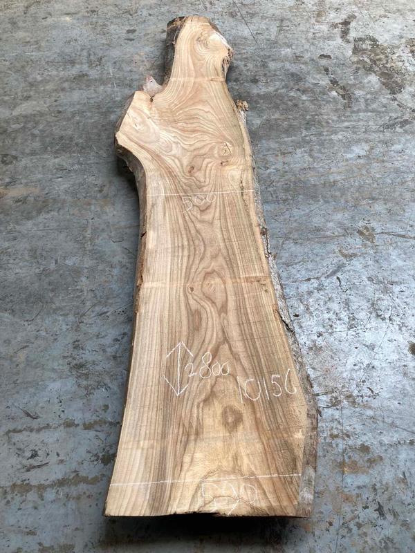 Europees Iepen Stamdelen & Tafelbladen - Houtexclusief